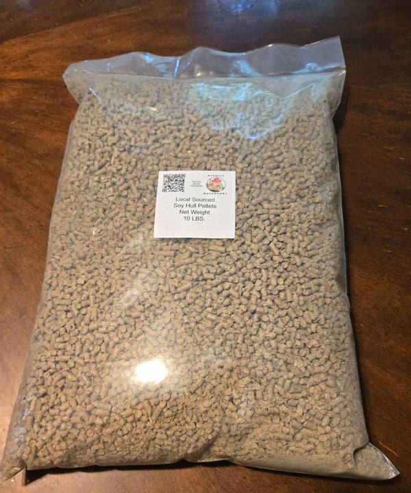 Soy Hull Pellets - 10 Pound Bag - Free Shipping – Midwest Mushrooms